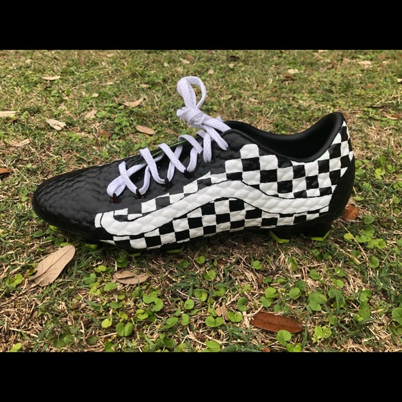 Nike | Shoes | Custom Vans Cleats | Poshmark